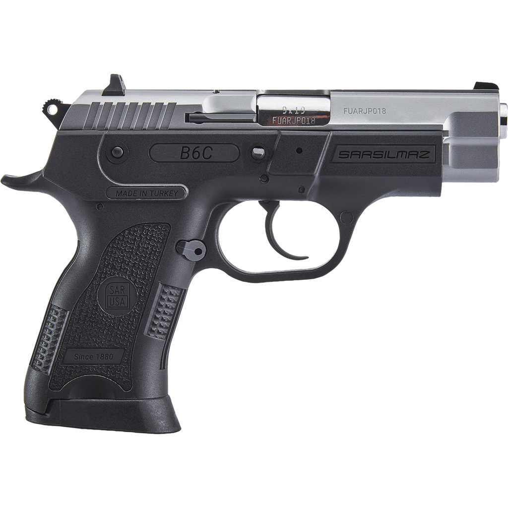 SAR USA B6 Compact Pistol 9mm 3.8 in. Stainless 13 rd. - Keystone Outdoors
